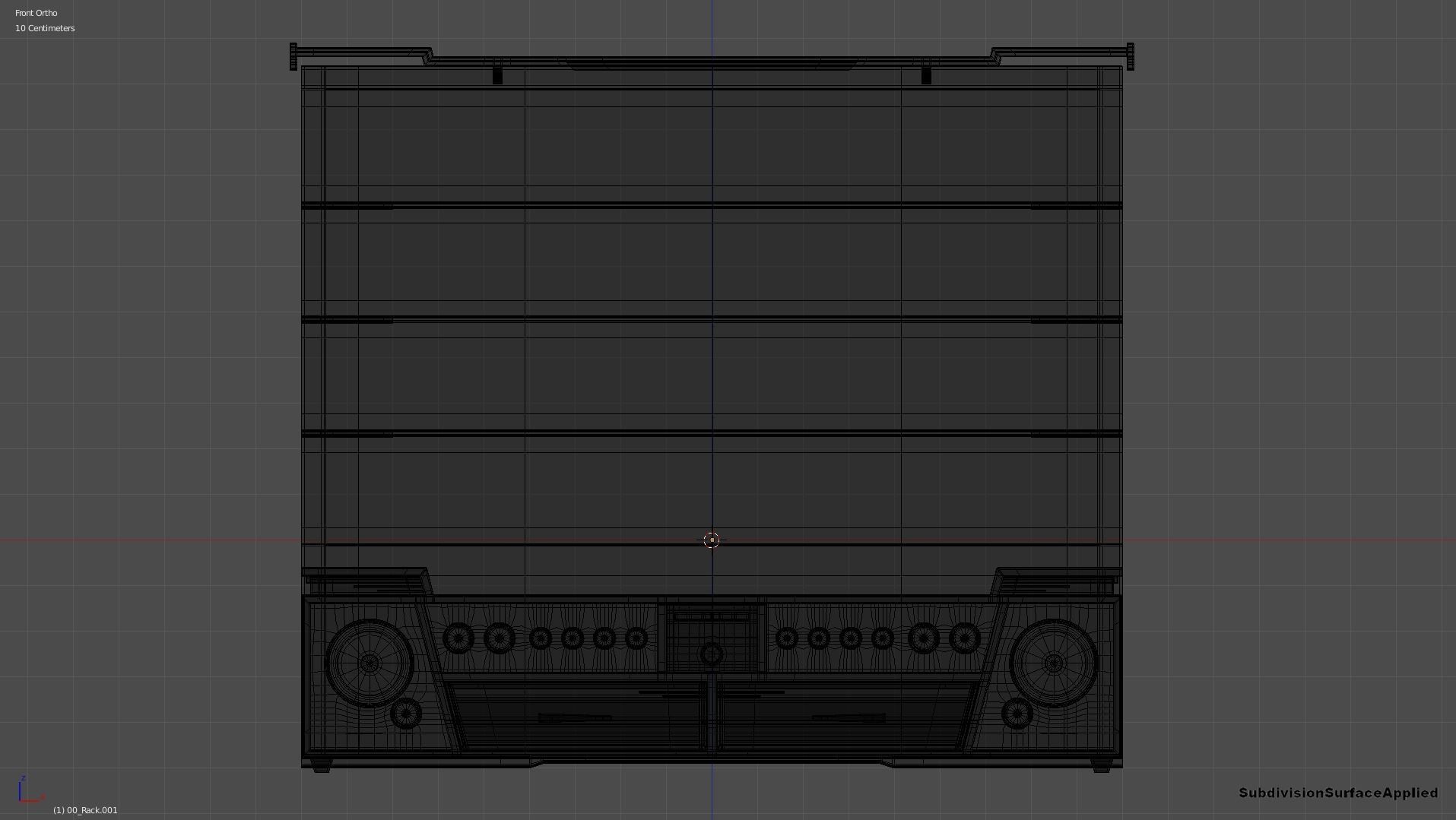 Rack Modern free 3D model | CGTrader