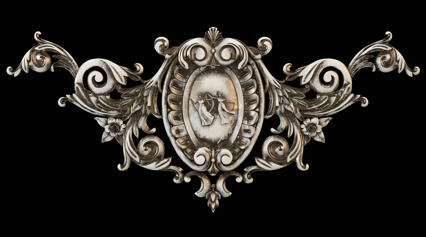 Medallion 3D model 3D printable | CGTrader