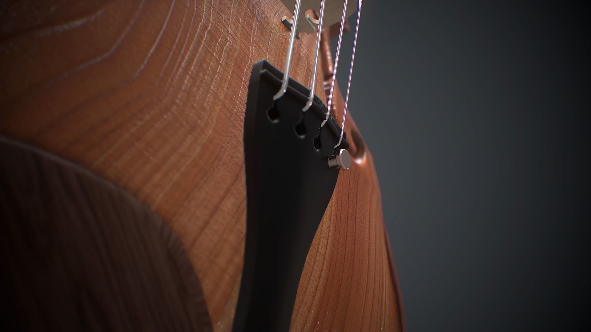 Violin Classic free VR / AR / low-poly 3D model | CGTrader