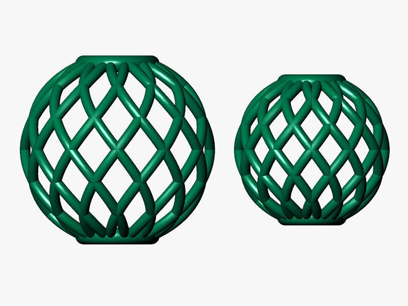 spherical bead 3D model 3D printable | CGTrader