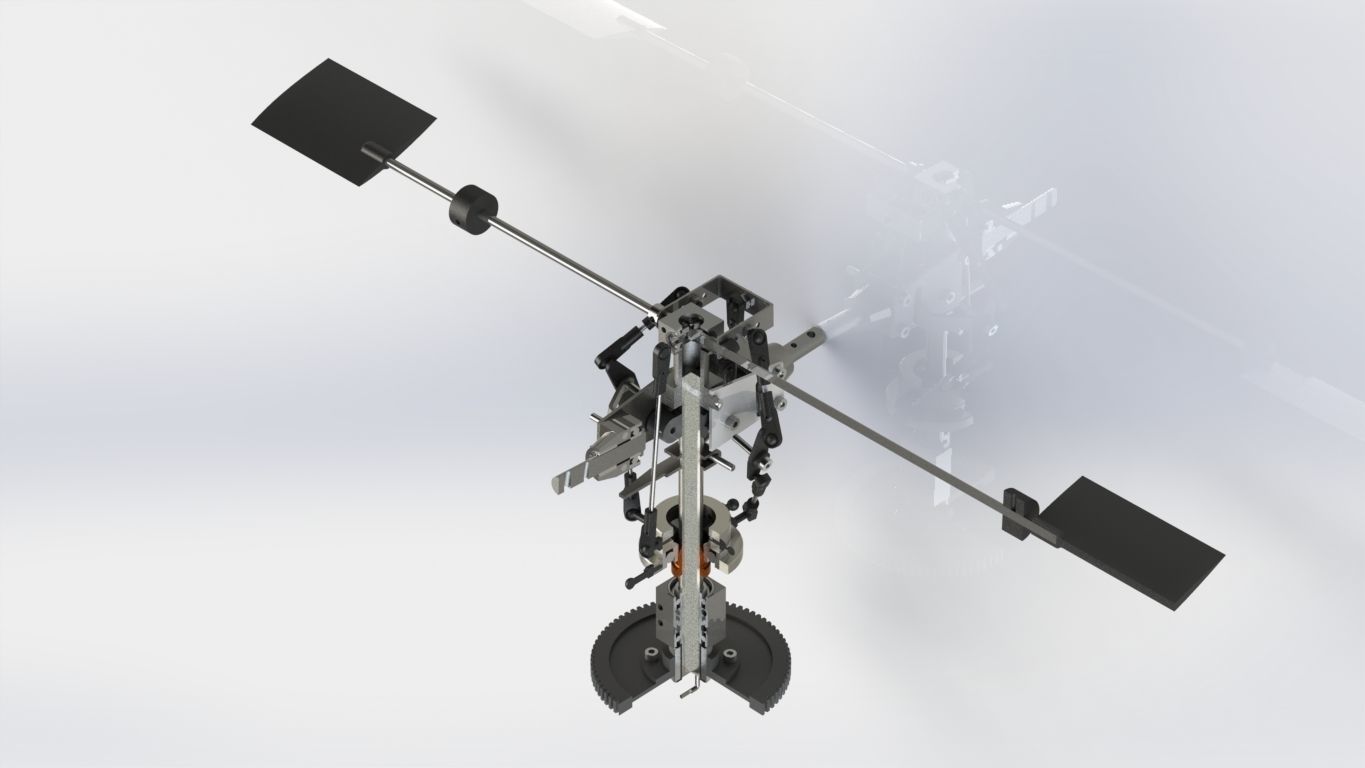 Helicopter Swash Plate 3D model 3D printable | CGTrader