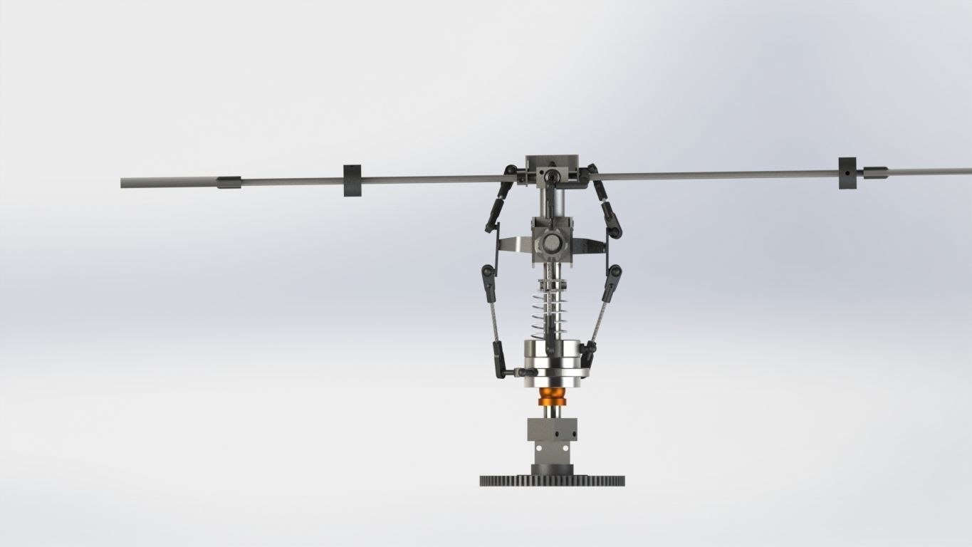 Helicopter Swash Plate 3D model 3D printable | CGTrader