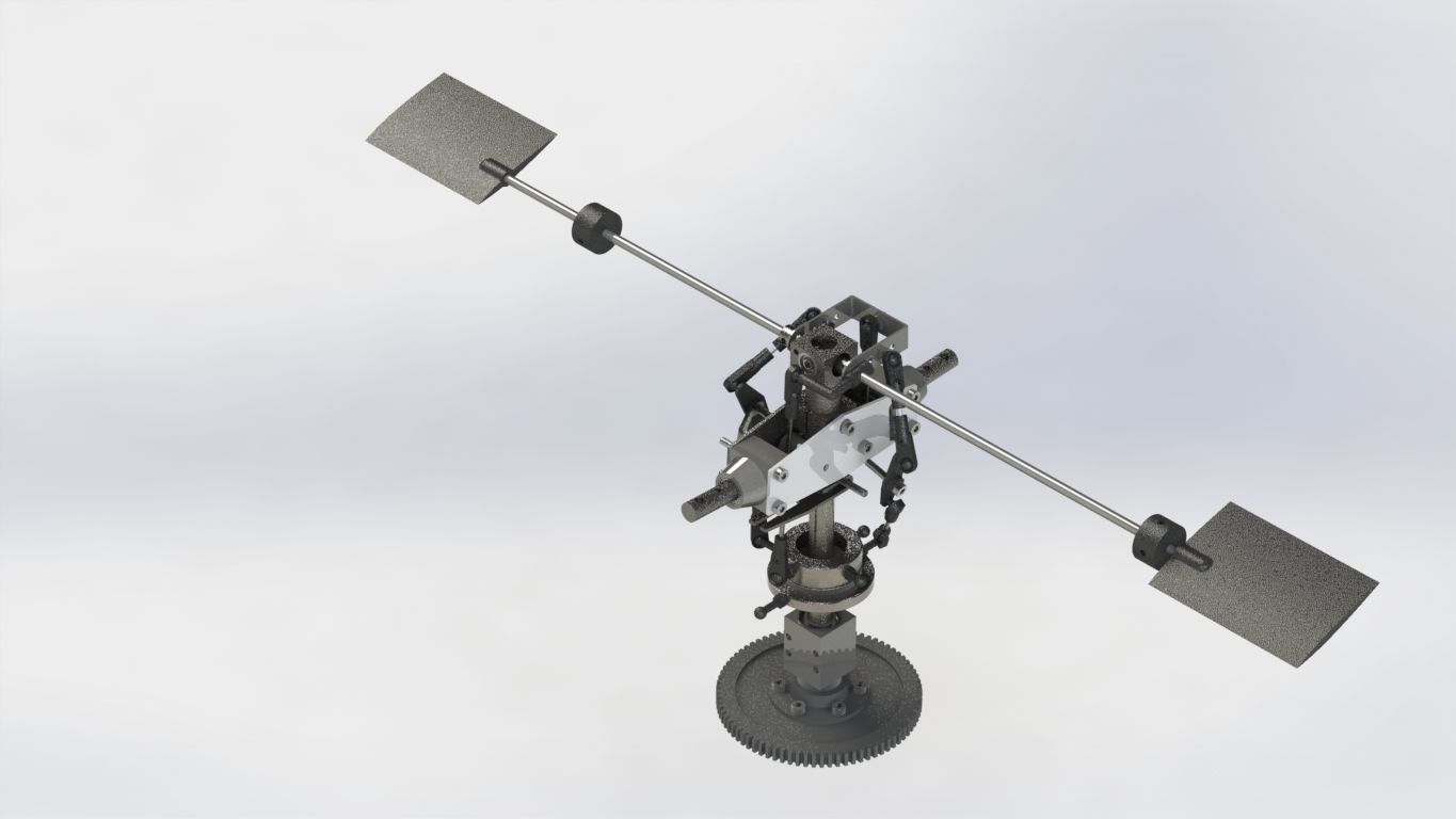 Helicopter Swash Plate 3D model 3D printable | CGTrader