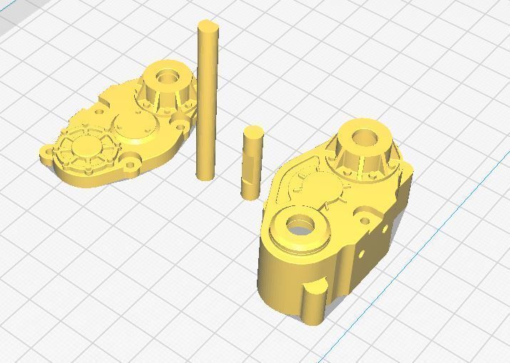 Transfer case RC car 3D model 3D printable | CGTrader