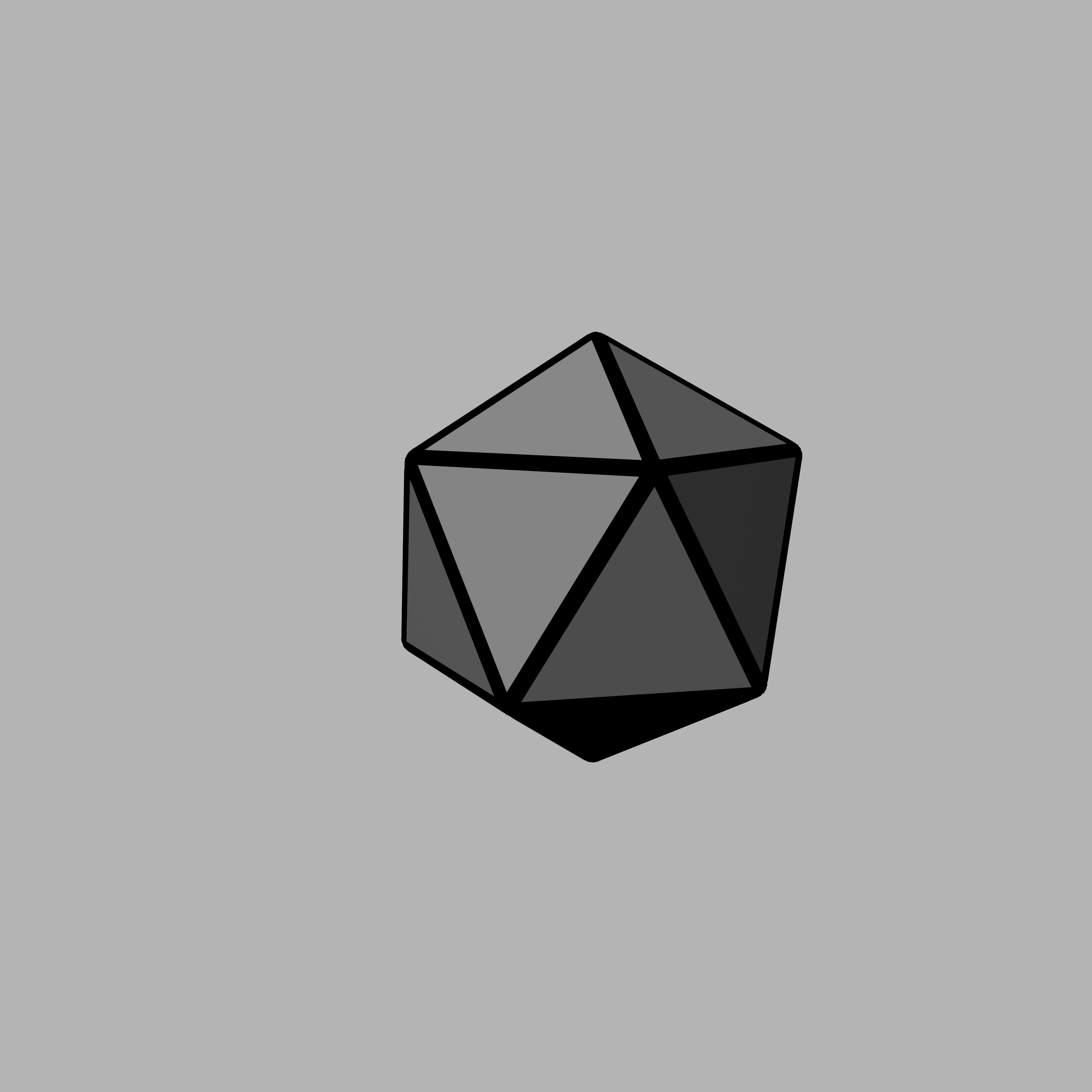 3D model Dice - 6 Sided and 20 Sided VR / AR / low-poly | CGTrader