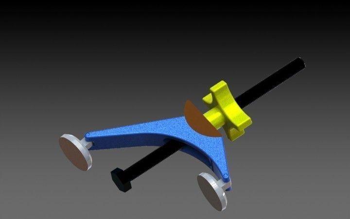 Pivot Clamp free 3D model | CGTrader