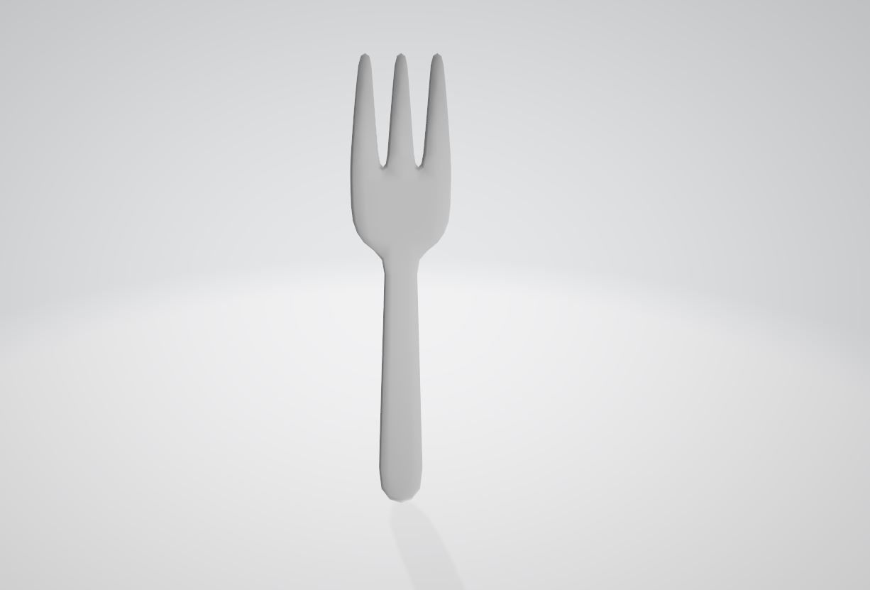 Fork Model 3D model | CGTrader