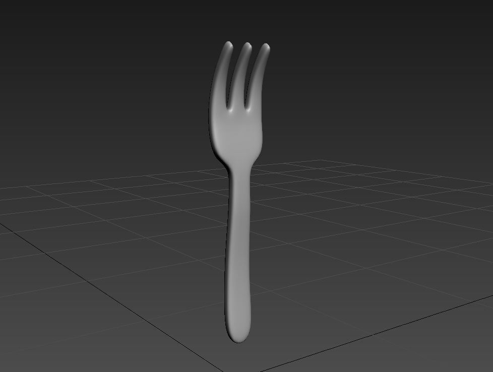 Fork Model 3D model | CGTrader