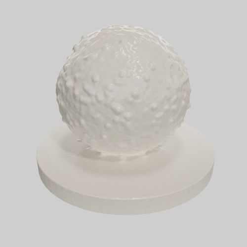 Lymphocyte cell 3D model 3D printable | CGTrader
