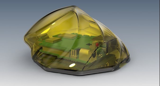 Wifi Futuristic Enclosure 3D model | CGTrader