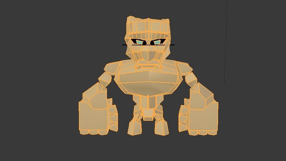 Golem Low Poly 3D model 3D model | CGTrader