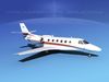 Cessna C560XL Citation V06 3D model rigged | CGTrader