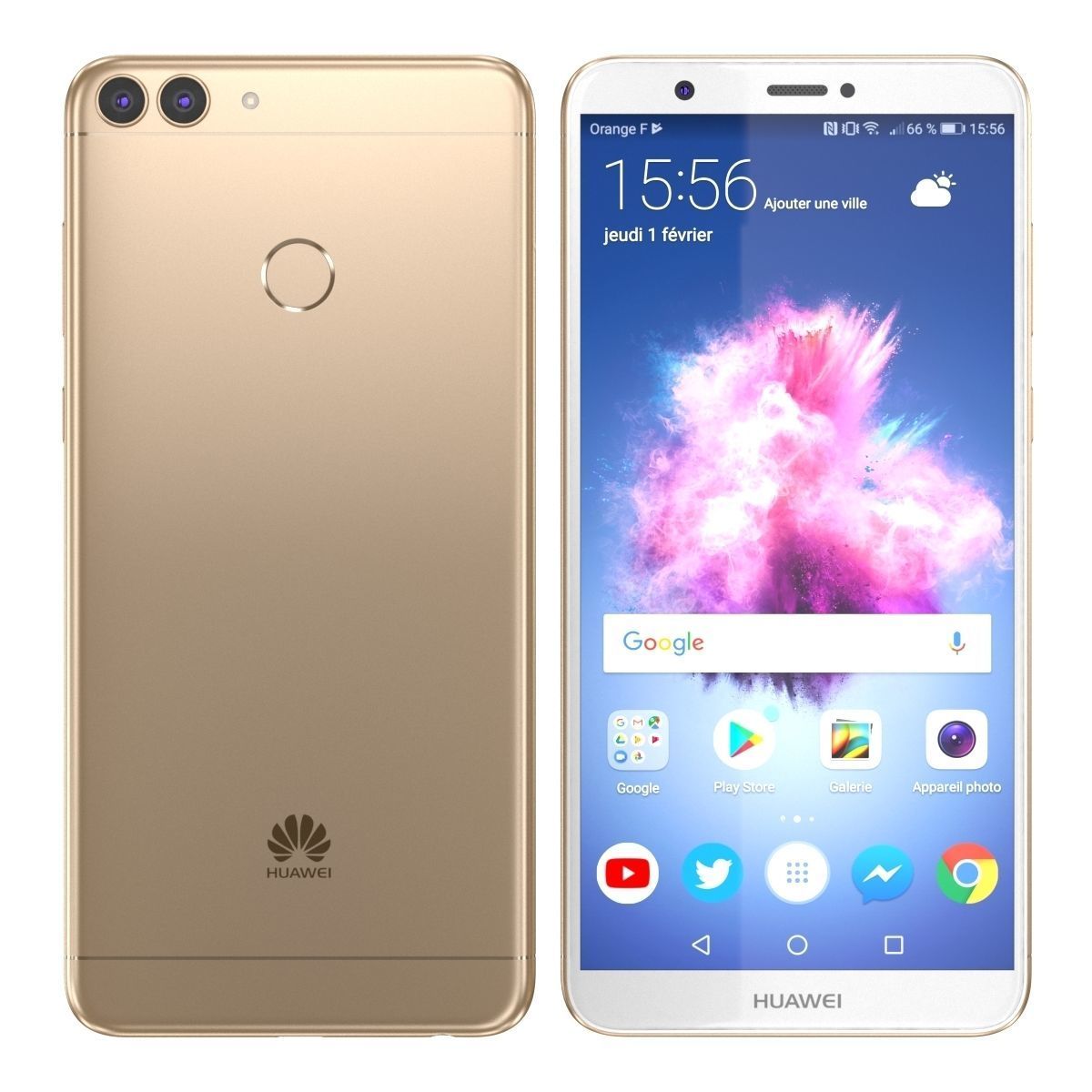 Huawei P smart Gold 3D model | CGTrader