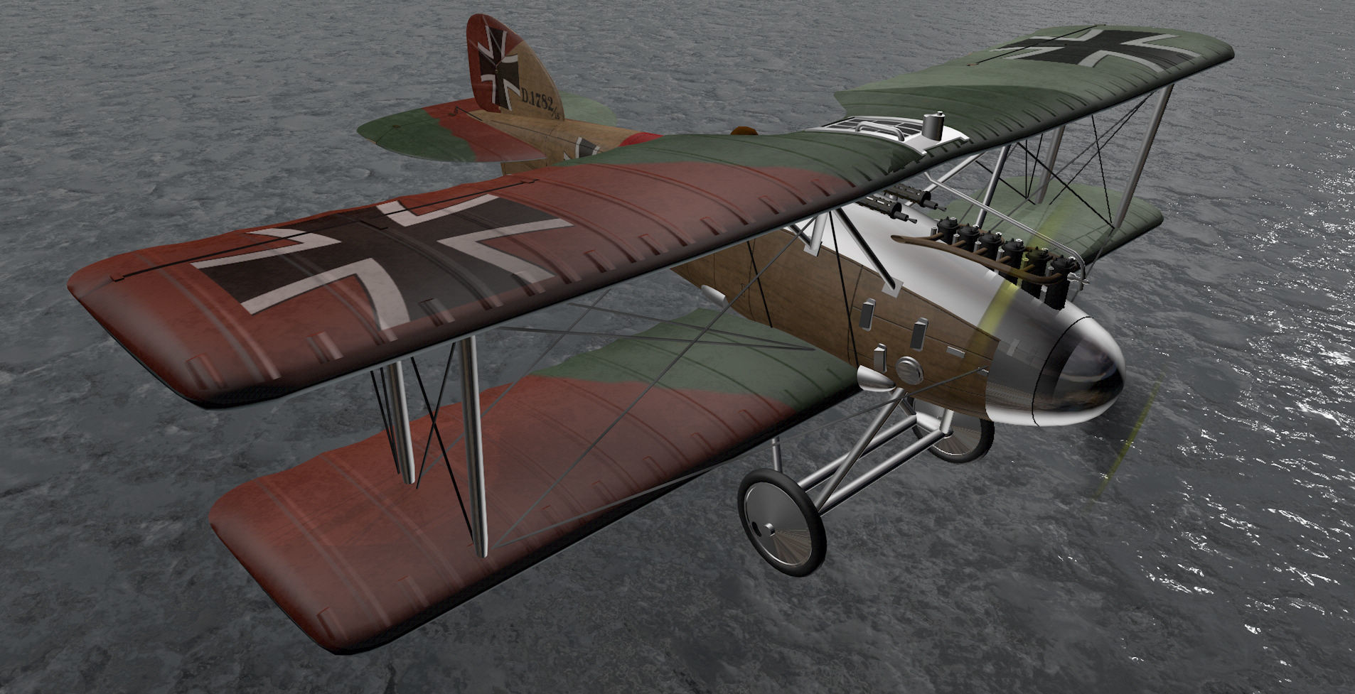 Albatros D-2 3D model | CGTrader