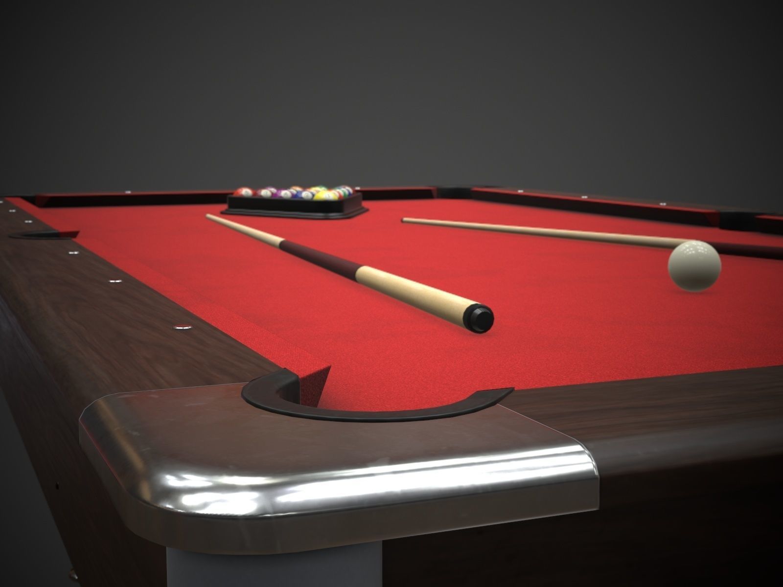 3D model Pool Table Jalano VR / AR / low-poly | CGTrader