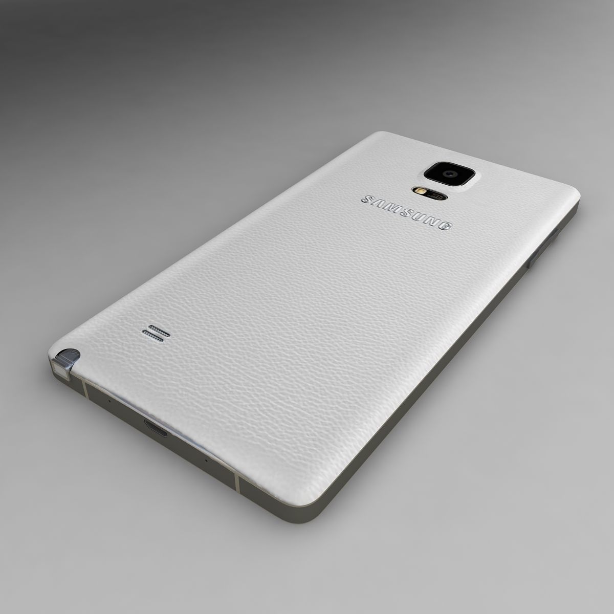 Samsung Galaxy Note 4 White 3D model | CGTrader