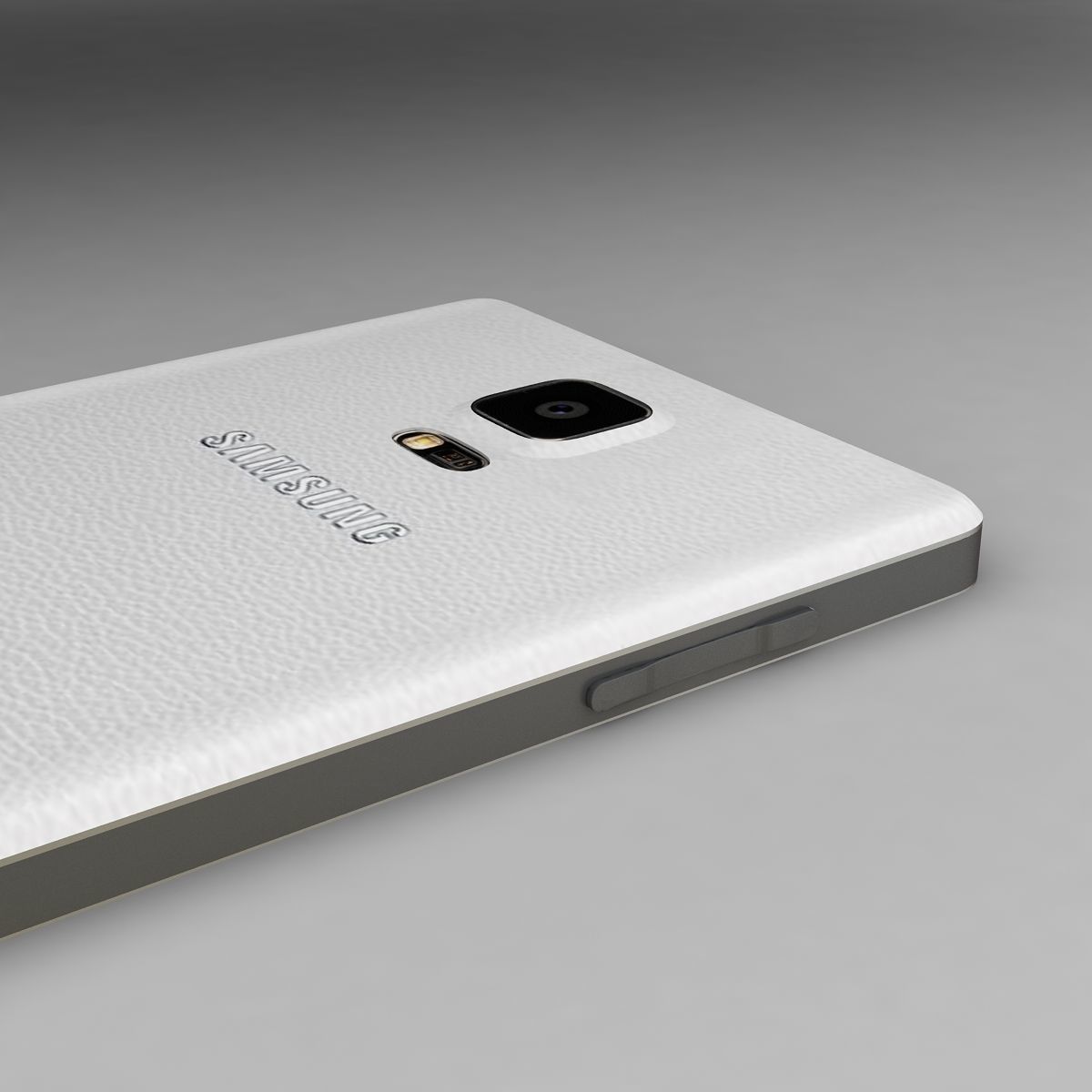 Samsung Galaxy Note 4 White 3D model | CGTrader