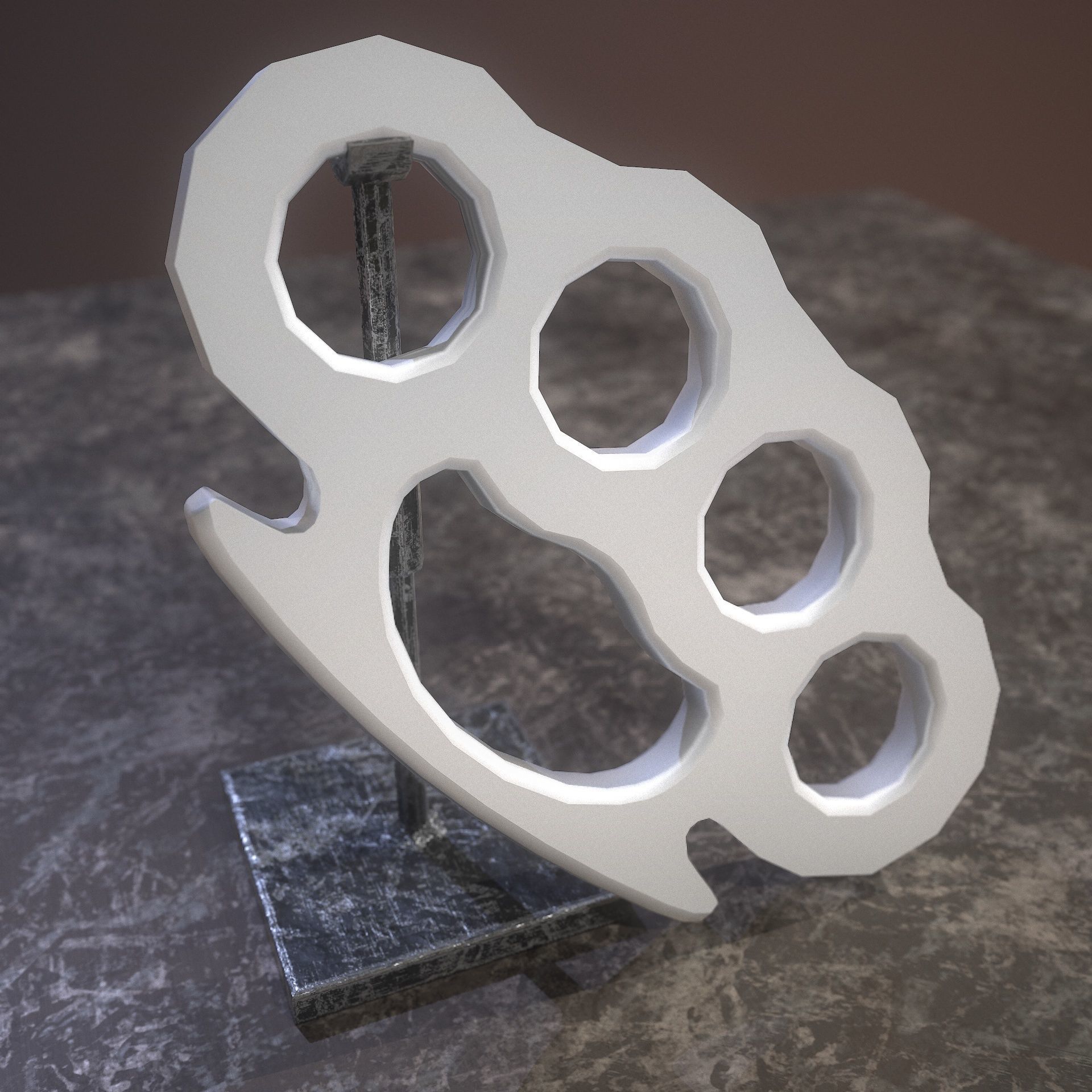 3D model HIE Game Ready Knuckles D180211 VR / AR / low-poly | CGTrader