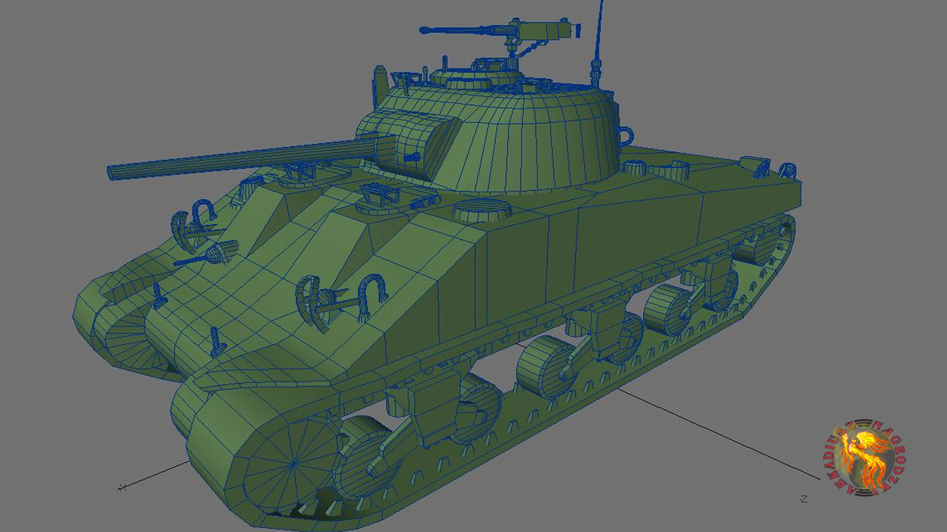 3D model sherman m4 VR / AR / low-poly | CGTrader