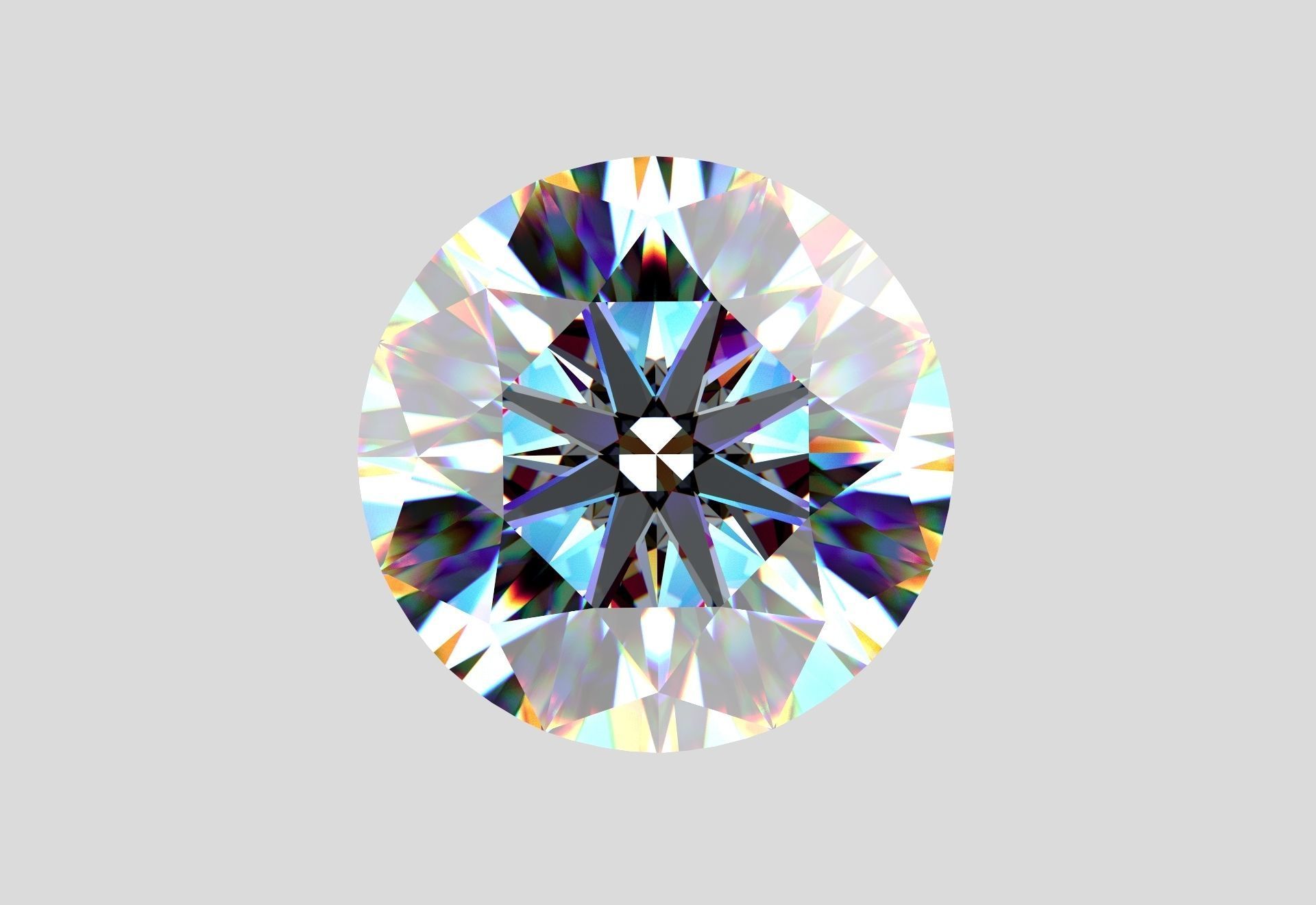 Diamond 3D model 3D printable | CGTrader