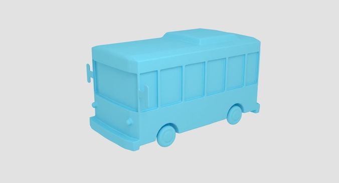 City Bus for 3D Print 3D model 3D printable | CGTrader
