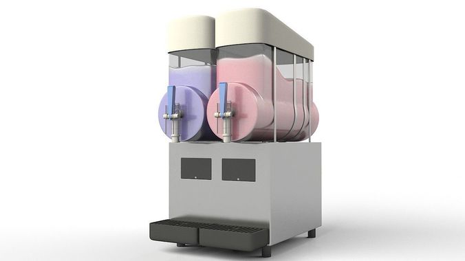 Slush Machine 3D model | CGTrader