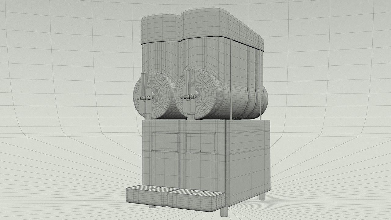 Slush Machine 3D model | CGTrader