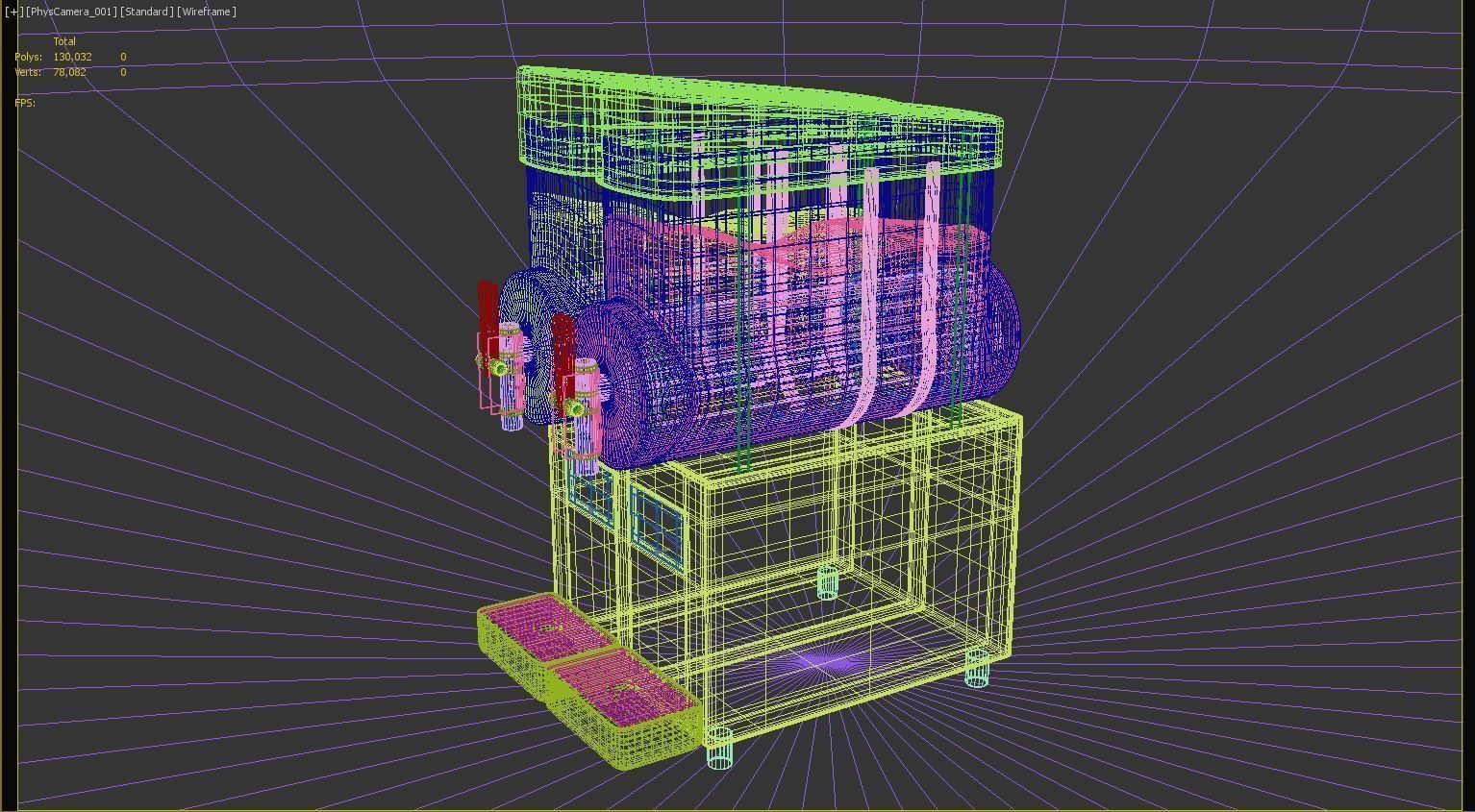 Slush Machine 3D model | CGTrader