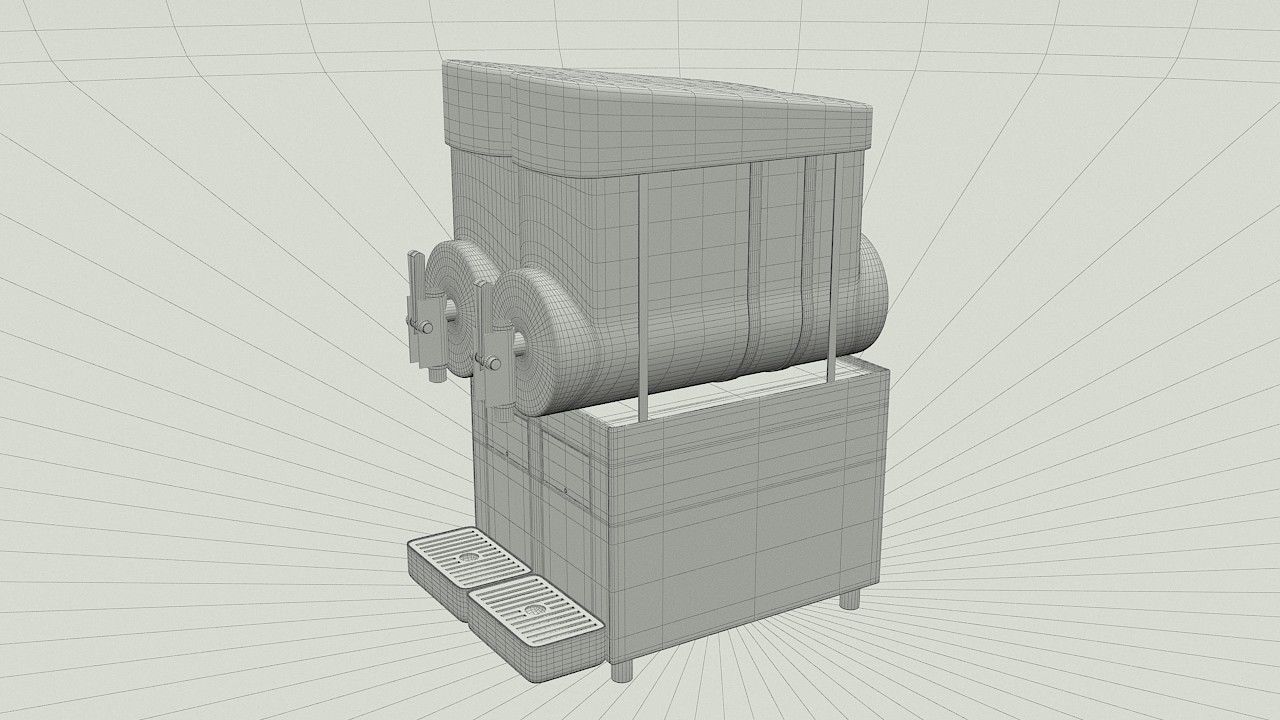 Slush Machine 3D model | CGTrader