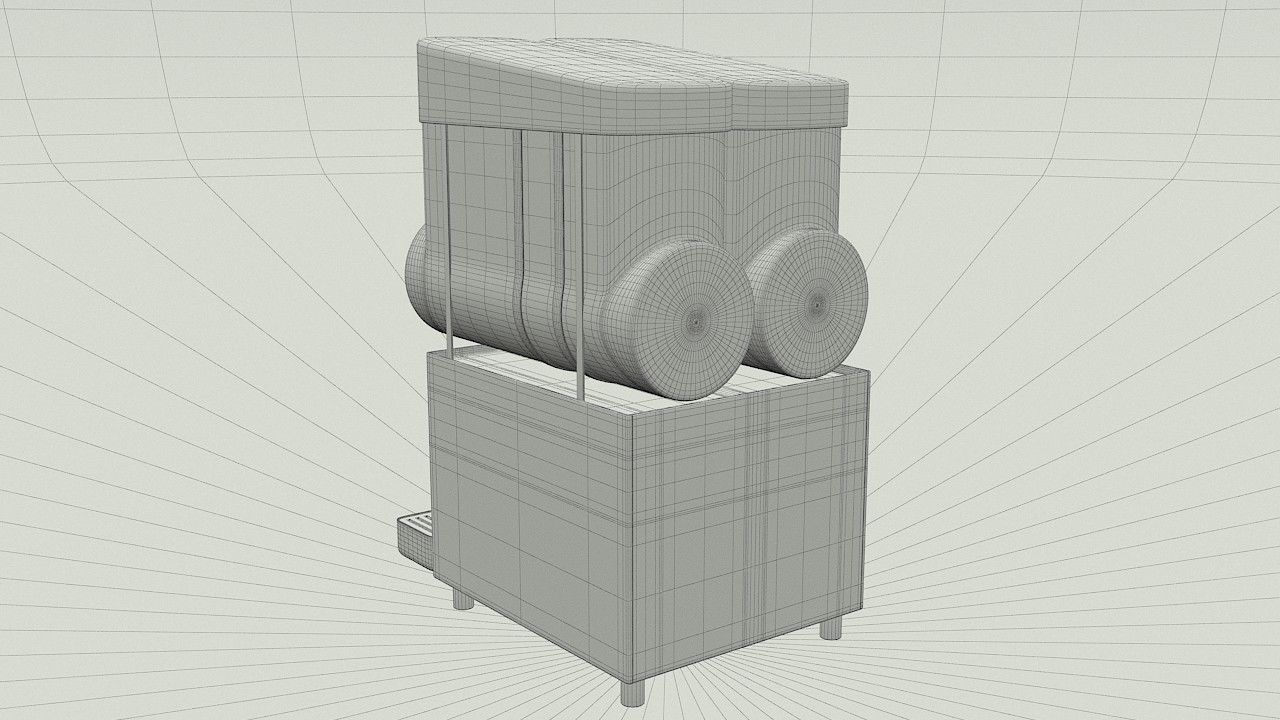 Slush Machine 3D model | CGTrader