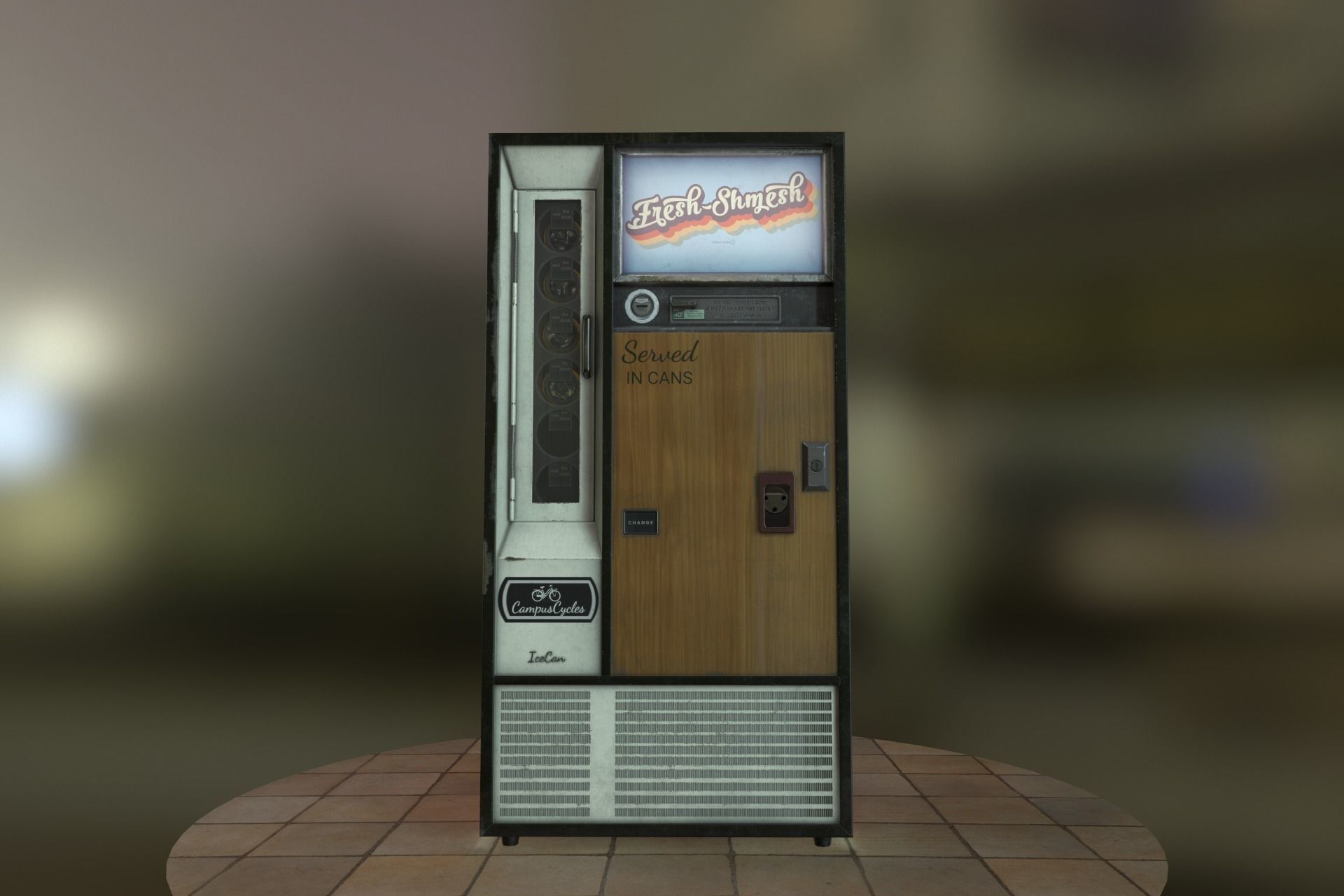 3D model Vending Machine VR / AR / low-poly | CGTrader