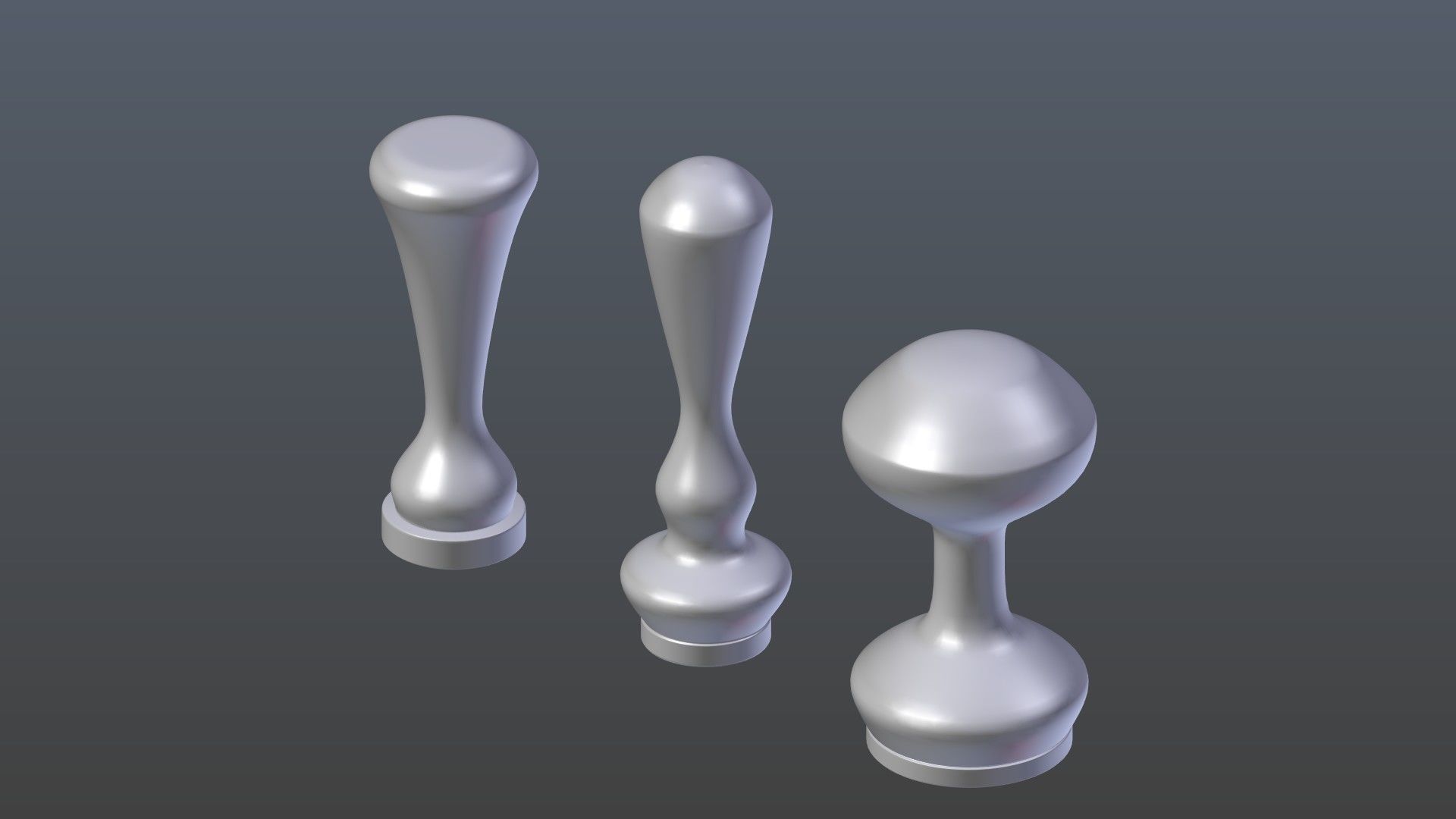 Rubber Stamps 3D model | CGTrader