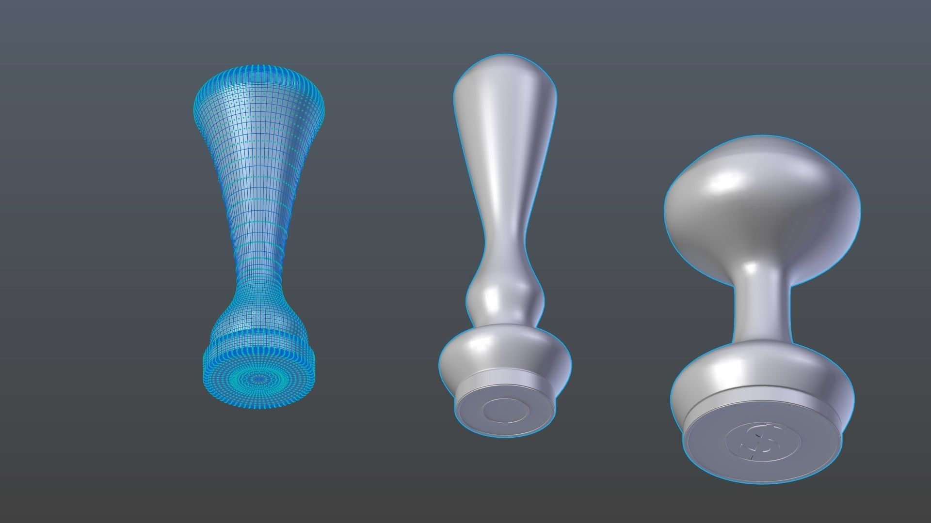 Rubber Stamps 3D model | CGTrader