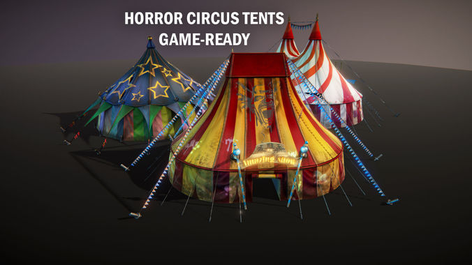 Scary Circus Tent
