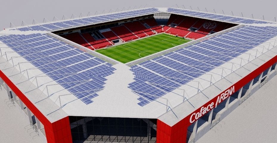 Opel Arena - Coface Arena - Mainz 3D model | CGTrader