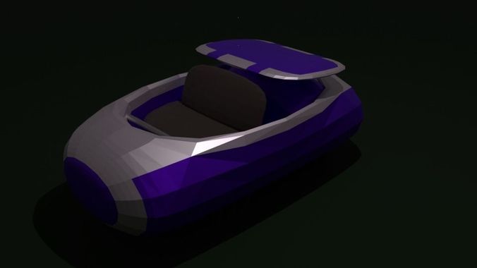 3D model Space coaster VR / AR / low-poly | CGTrader