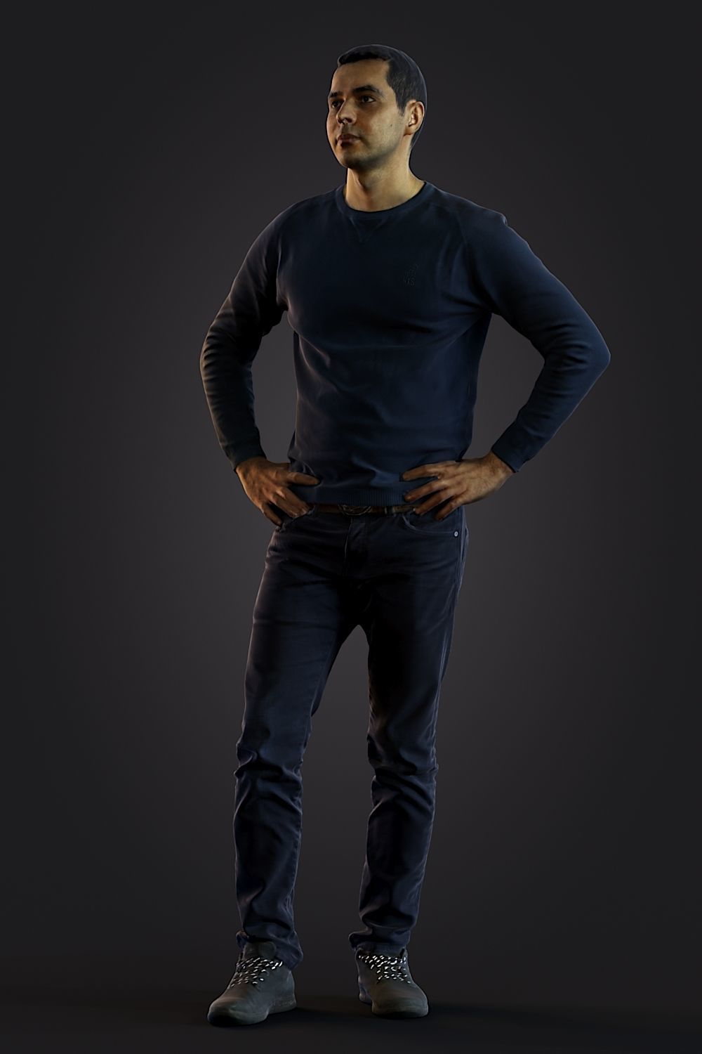 3d scan man 6 3D model | CGTrader