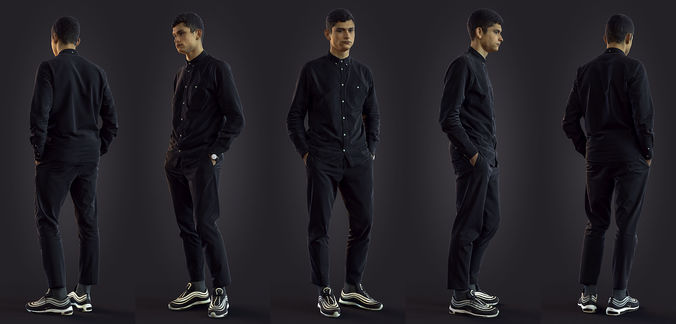 3d scan man 4 3D model | CGTrader