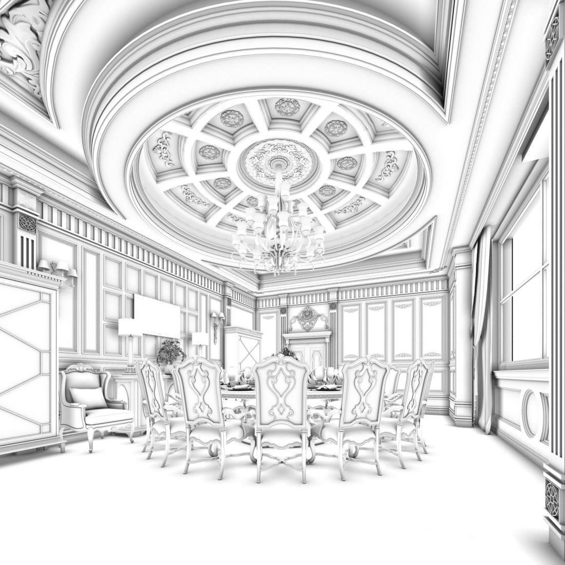 Business Restaurant - Coffee - Banquet 47 3D model | CGTrader