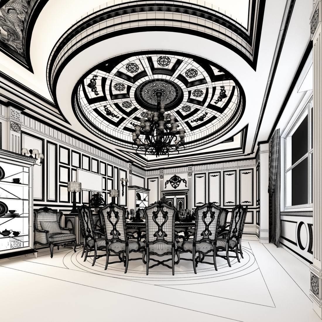 Business Restaurant - Coffee - Banquet 47 3D model | CGTrader