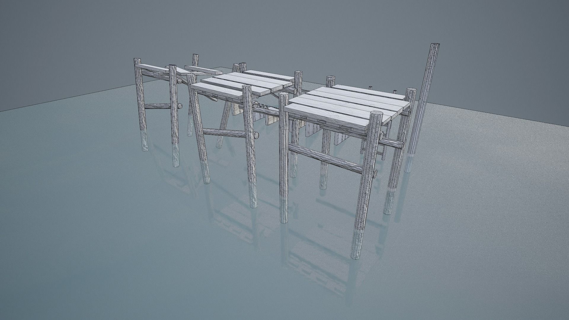 3D model Pier Pack VR / AR / low-poly | CGTrader