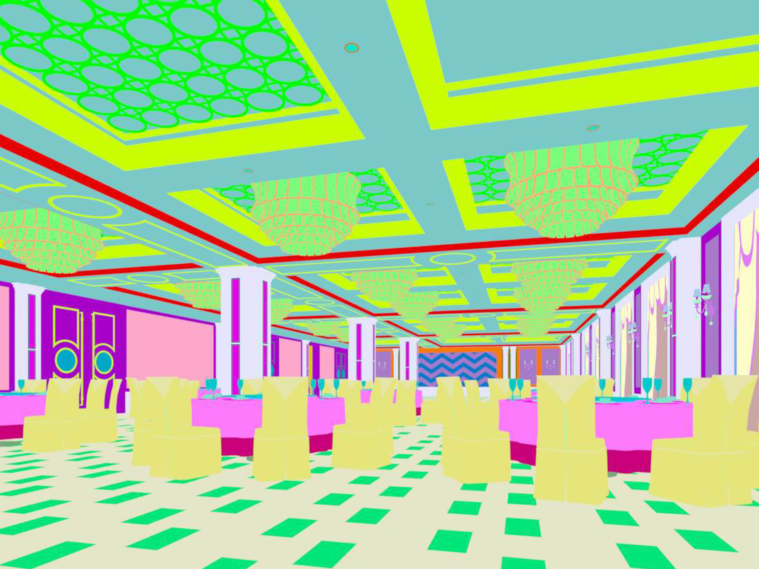 Business Restaurant - Coffee - Banquet 101 3D model | CGTrader