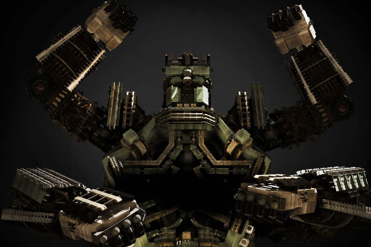 mech character 3D 3D model animated | CGTrader
