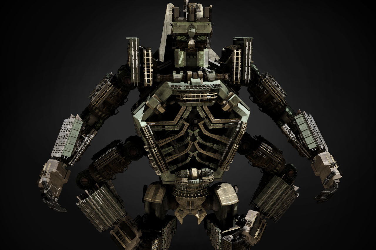 mech character 3D 3D model animated | CGTrader