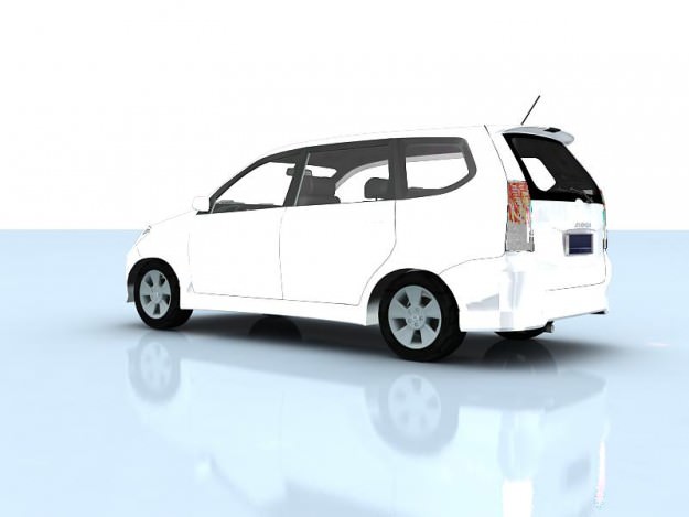 Toyota Avanza 3D model animated rigged | CGTrader