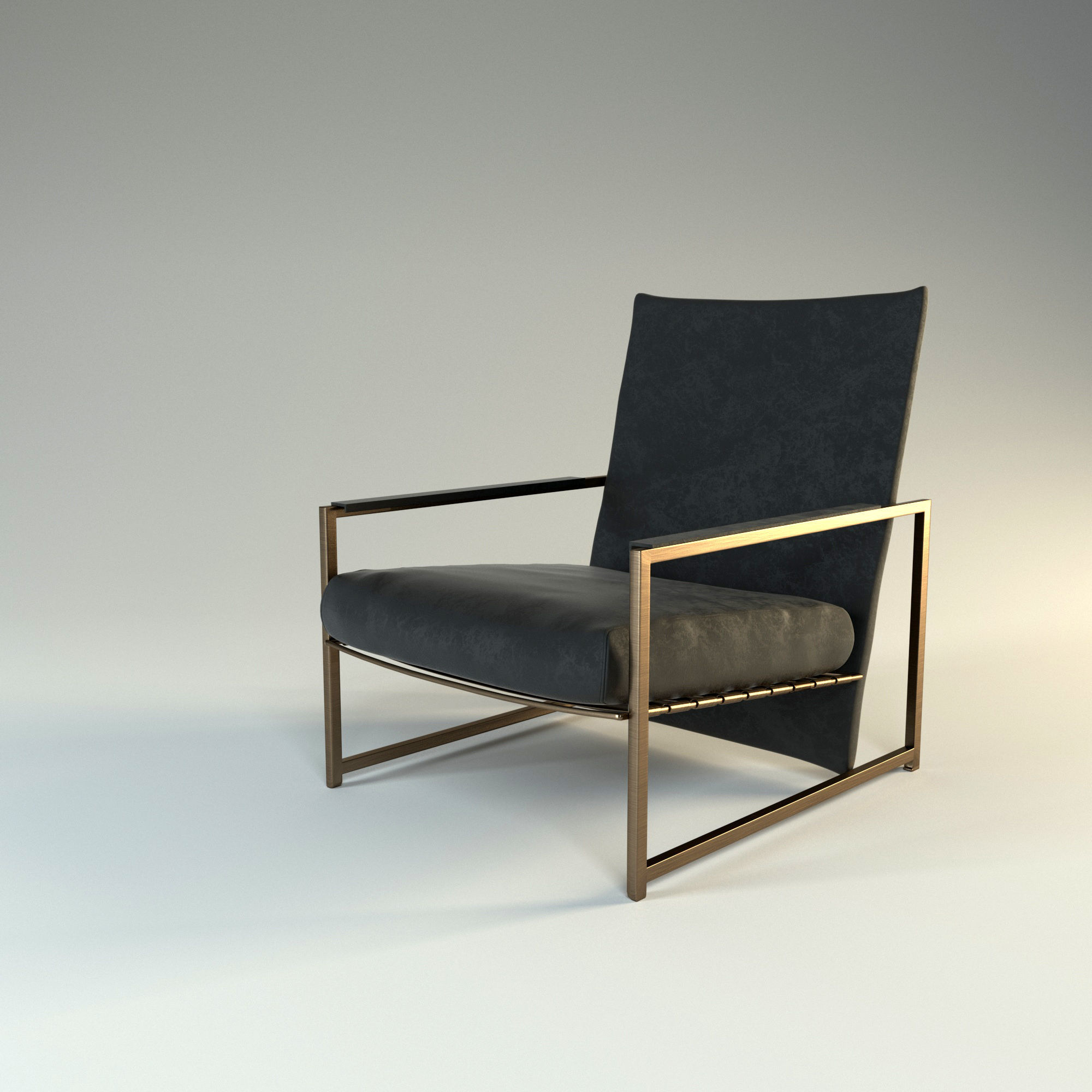 Atlan Minotti chair 3D model | CGTrader