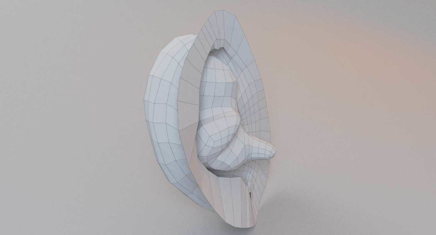 3D model Human Ear VR / AR / low-poly | CGTrader