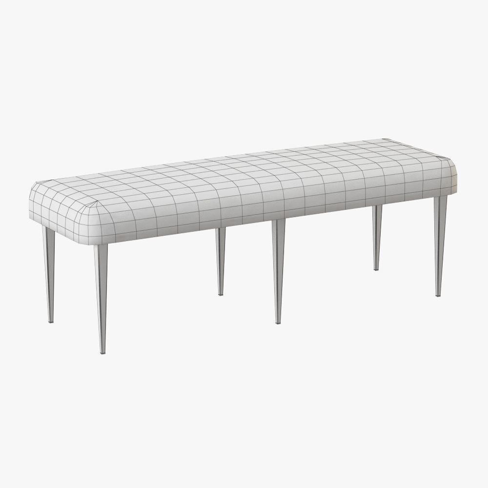 Stiletto Bench 3D model | CGTrader