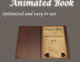 Rigged Book 3D Models | CGTrader