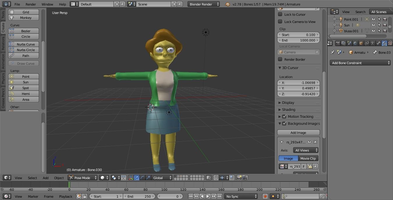 edna krabappel 3D model | CGTrader